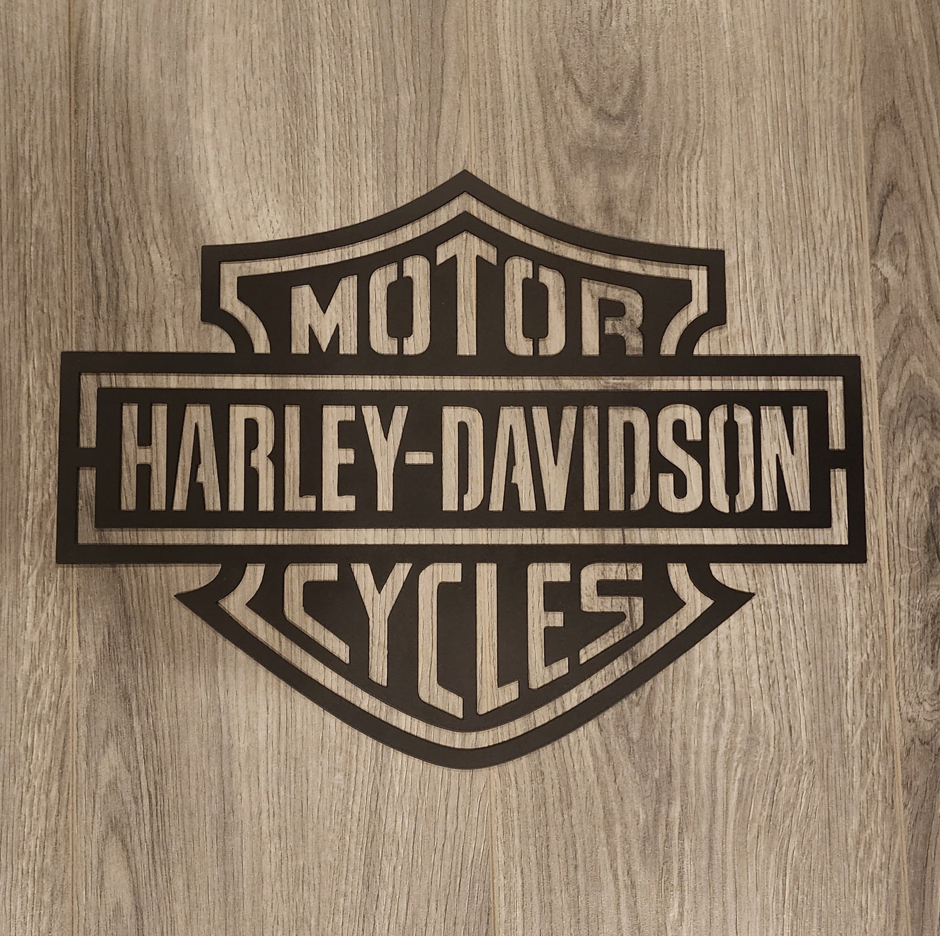 Harley Davidson Wooden Signs